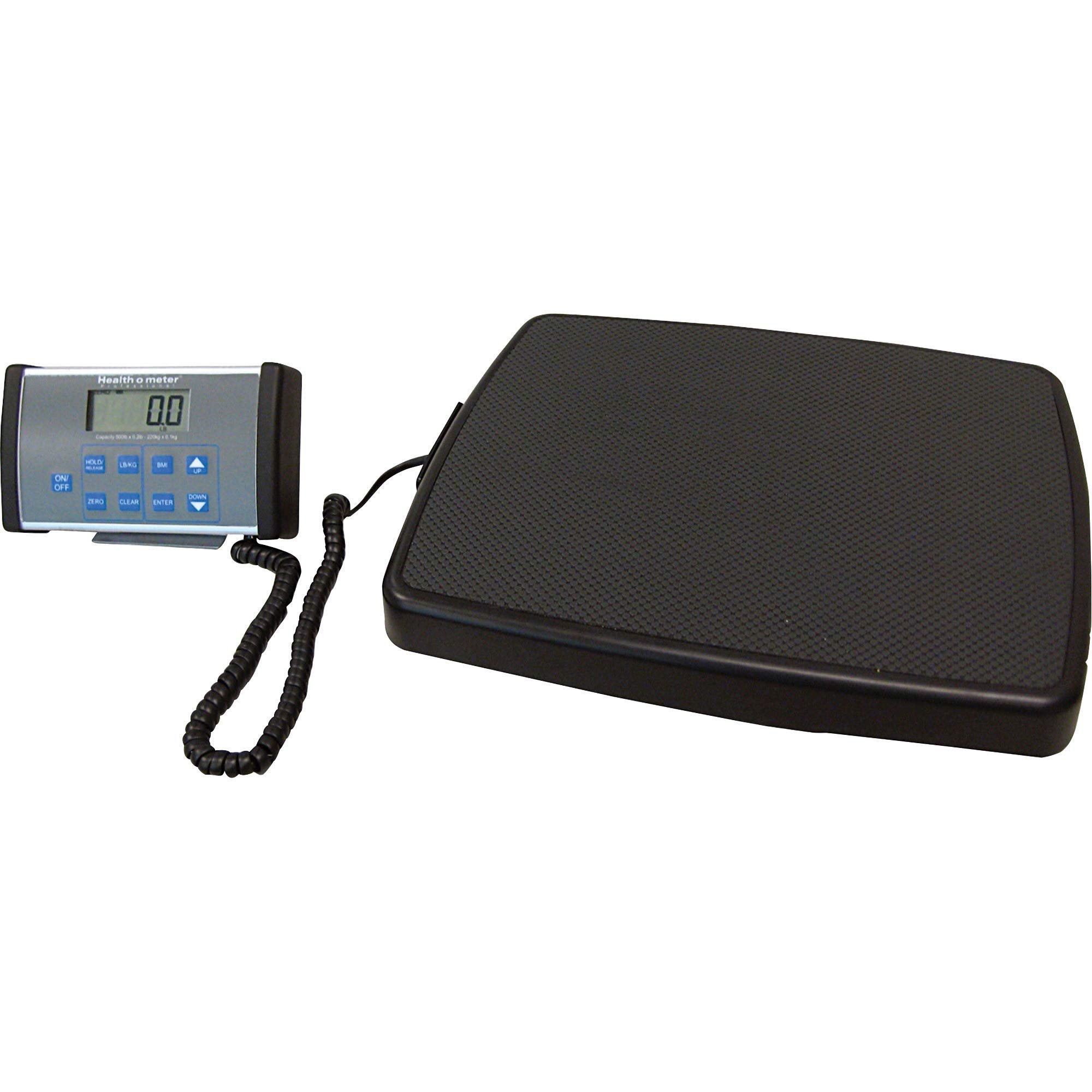 Health O Meter 498KL Digital Scale, Remote Display, Stand-On, Capacity ...