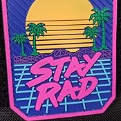 Amazon.com: Stay Rad PVC Patch (Full Color): Arts, Crafts & Sewing
