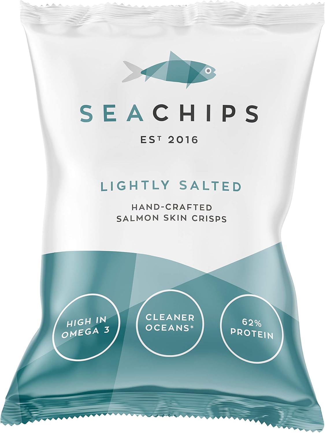 Salmon Skin Crisps (12 x Lightly Salted): Amazon.co.uk: Health ...