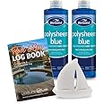 Amazon.com : 2 Pack BioGuard® Polysheen® Blue Swimming Pool Water ...