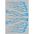 Amazon.com: FLA1059P Flames Vinyl Paint Mask/Stencil Kit for R/C, RC ...