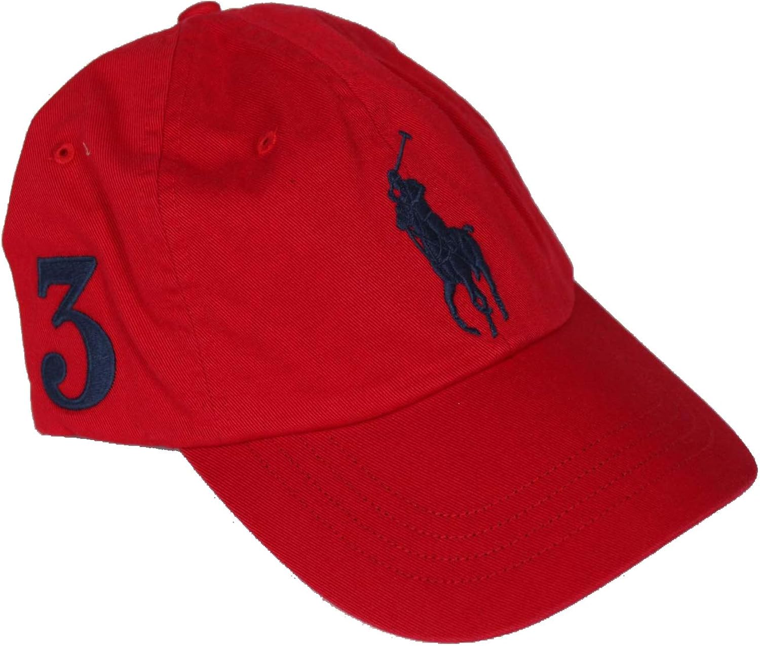 Ralph Lauren Baseball Kappe - Rot - Big Pony: Amazon.de: Bekleidung