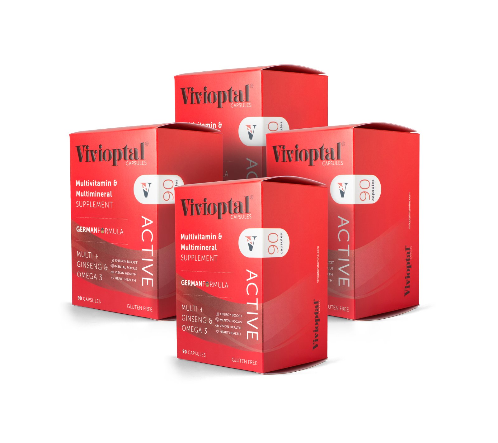 Amazon.com: Vivioptal Women 90 Capsules - Multivitamin & Multimineral ...