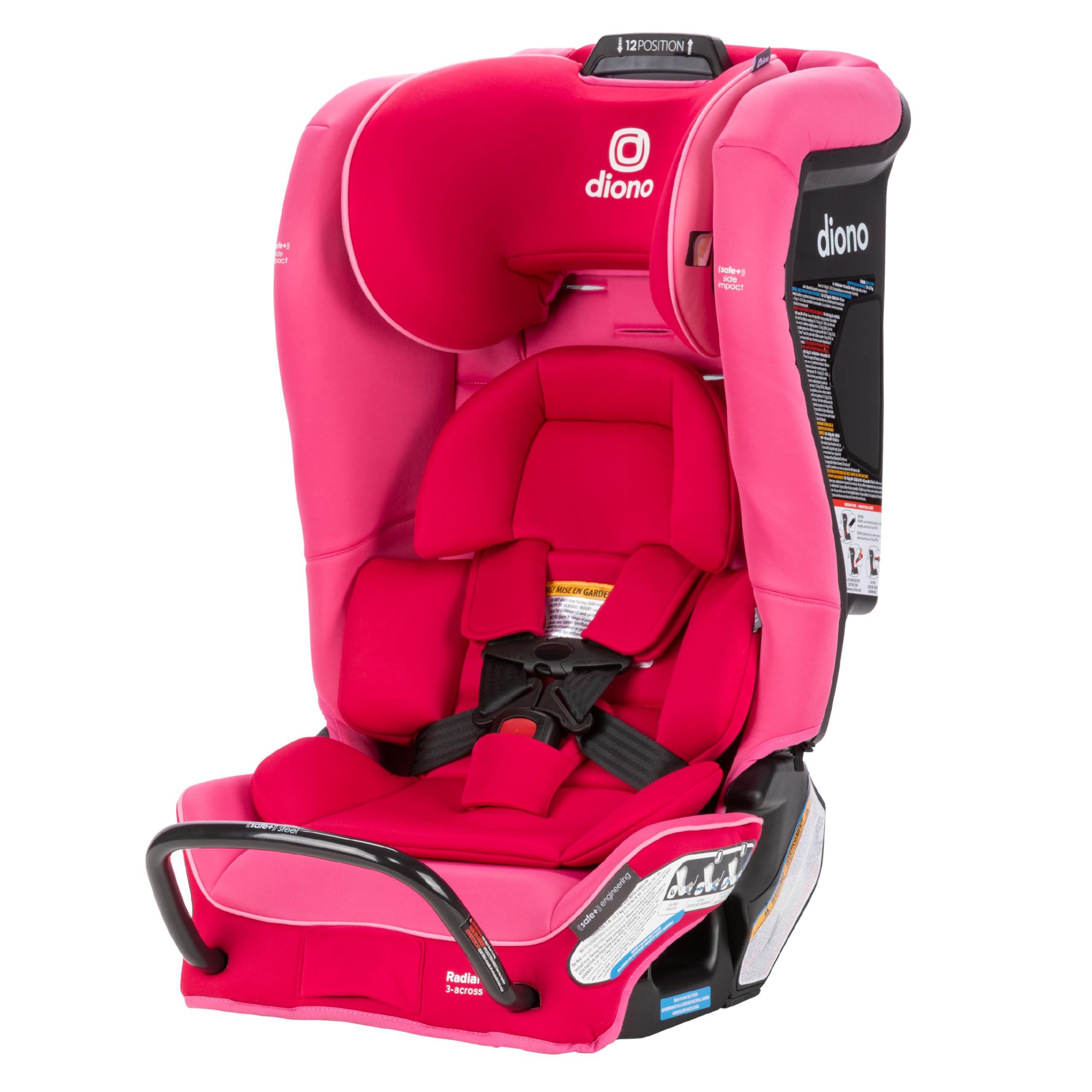 Diono Radian 3RXT SafePlus, 4-in-1 Convertible Car Seat, Rear and ...