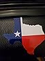 Amazon.com - Texas Flag Sticker Car Decal Bumper Sticker Lone Star ...
