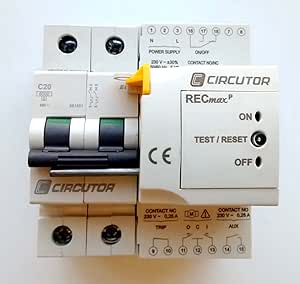 Circutor recmax-p - Interruptor automático recmax p-c2-20 curva-c 20a ...