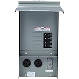 Siemens TL77NT Talon Temporary Power Outlet Panel with Two 20A Duplex ...