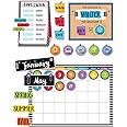 Amazon.com: Creative Teaching Press Bold & Bright Calendar Set, CTP ...
