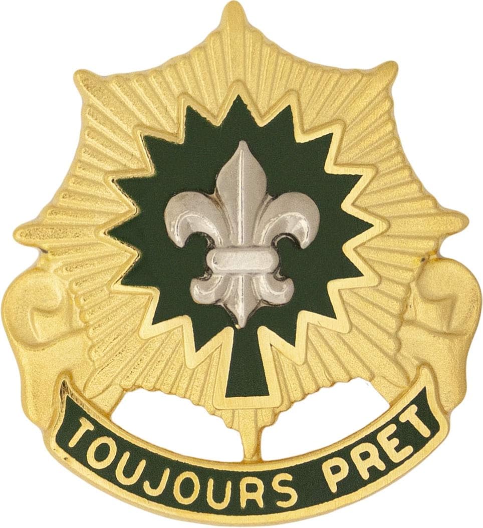 Amazon.com: 2nd Armored Cavalry Regiment Unit Crest (Toujours Pret ...