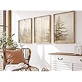 Amazon.com: Foggy Forest Wall Art Decor Fir Tree Wall Art Nature ...