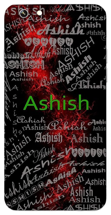 Ashish Name & Sign Printed All Over Customize: Amazon.in: Electronics