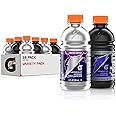 Amazon.com : Gatorade Thirst Quencher, Midnight Ice, Lightning Blast ...