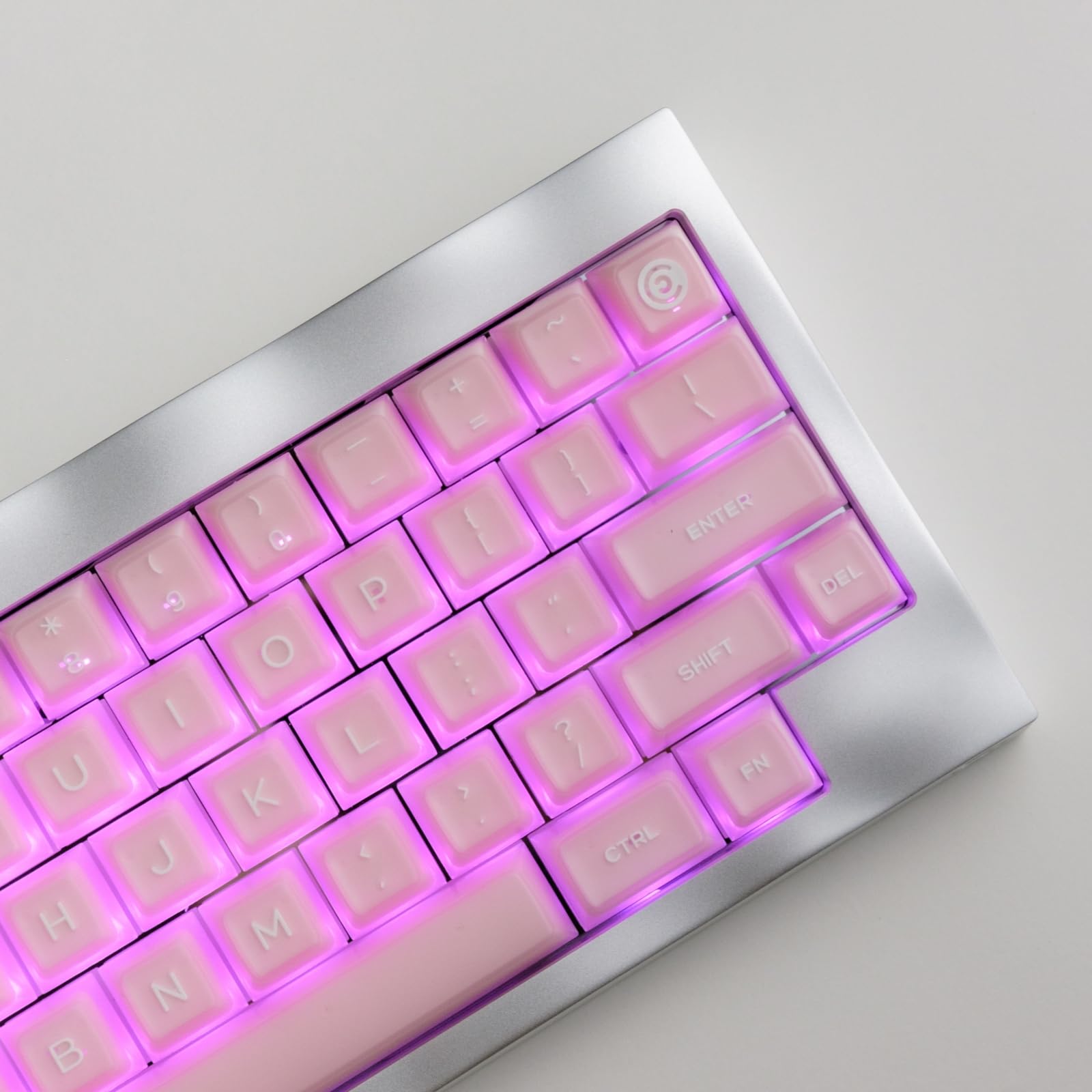 Mua REDQIN Keycap Set Pink Jade 160 Keys RSA Profile PBT Keycaps Double ...