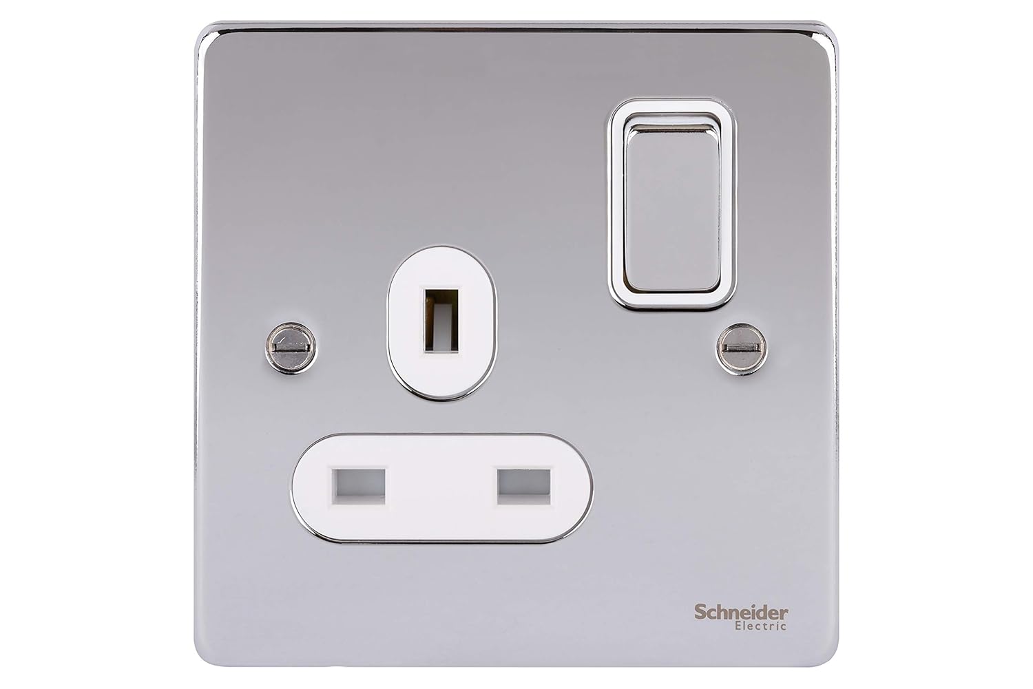 Schneider Electric Ultimate Low Profile – Single Switched Power Socket ...