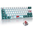 Amazon.com: surmen Wireless Keyboard 60% Gaming Keyboard 60 Percent ...