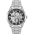 Amazon.com: Bulova Men's Classic Sutton Stainless Steel Automatic Watch ...