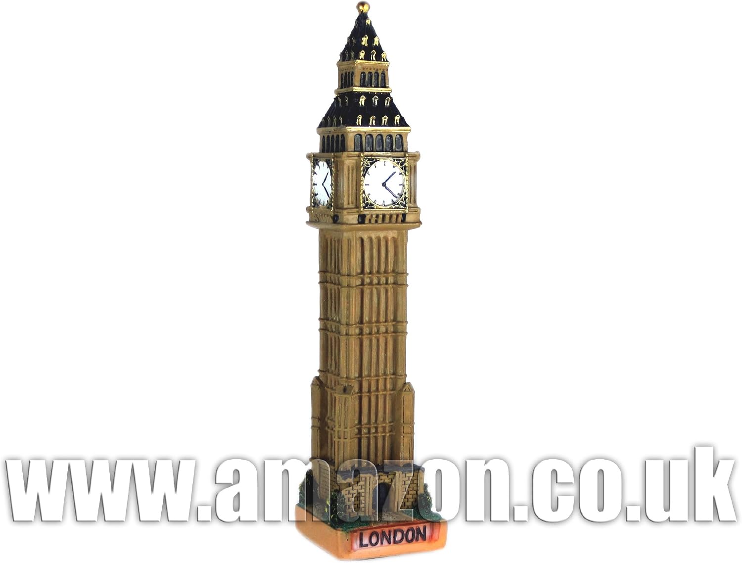 Amazon.com: London Big Ben, Hand Painted Mini (15 cm)Figurine ...
