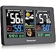 Amazon.com: Newentor Weather Station Wireless Indoor Outdoor ...