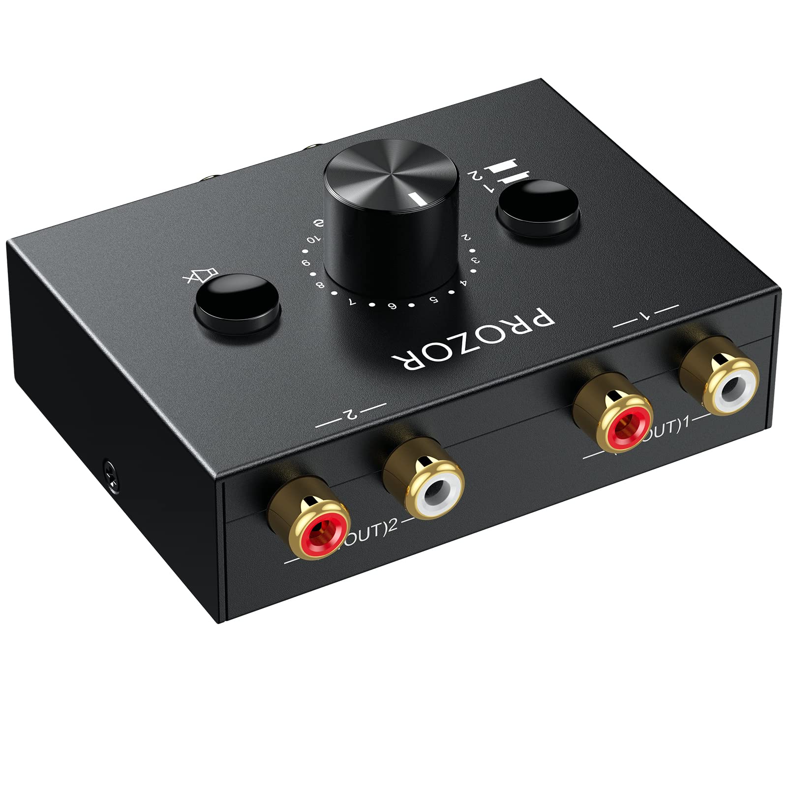 Mua PROZOR RCA Audio Switcher 2(1)-In-1(2)-Out Bidirectional RCA ...