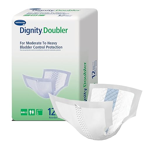Dignity Doubler Bladder Control Booster Pads - Disposable, Unisex ...