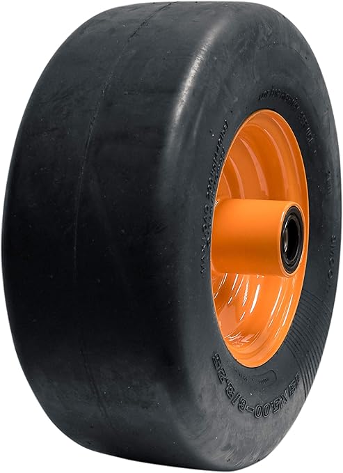 Amazon.com: L&G 13X6.50-6/4.50 Semi-Pneumatic Flat Free Zero-Turn Tire ...