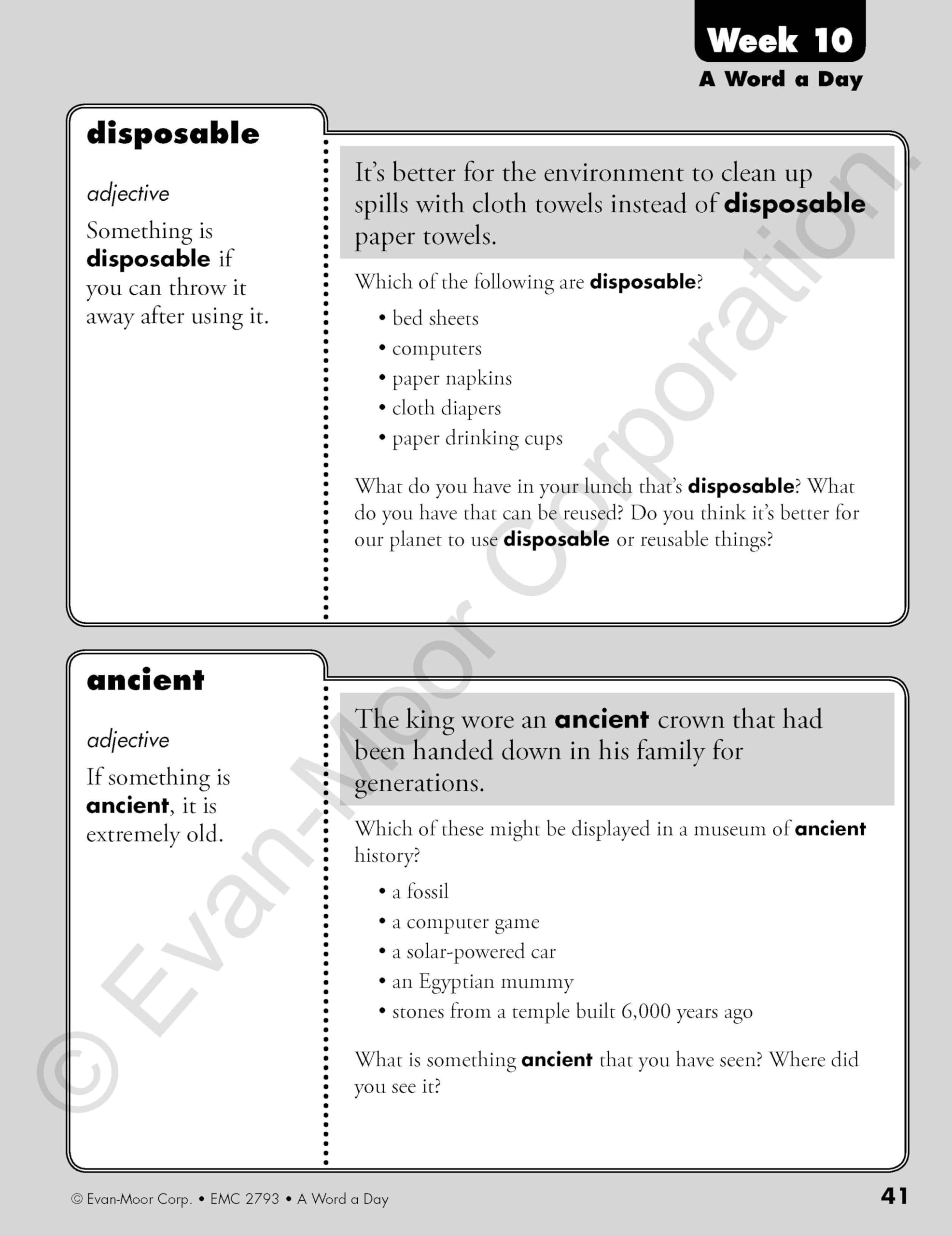 Mua A Word a Day, Grade 3 Teacher Edition A Word a Day, Grade 3 Teacher ...