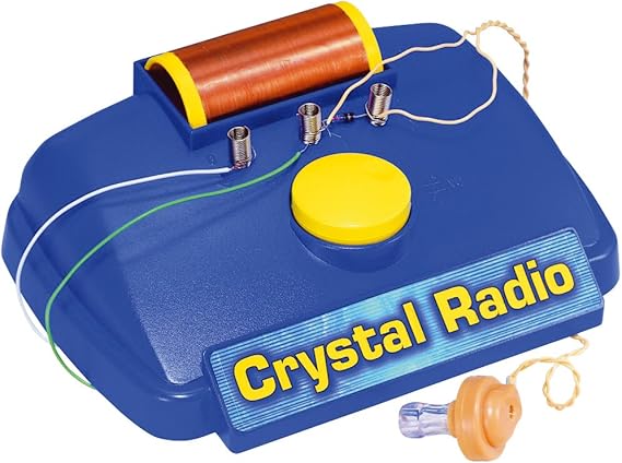 Crystal Radio Set Electronic Kit: Amazon.co.uk: Toys & Games