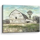 Amazon.com: Barn Wall Art Decor Picture: Bedroom Framed Farmhouse ...