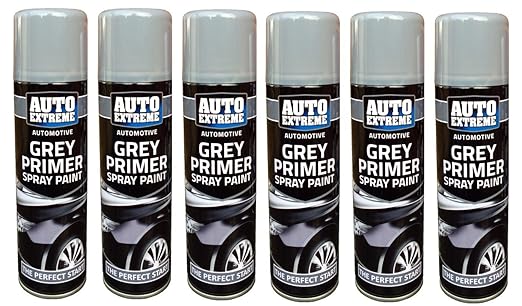 Auto Extreme Automotive Grey Primer SprayPaint Perfect Finish Bike Car ...