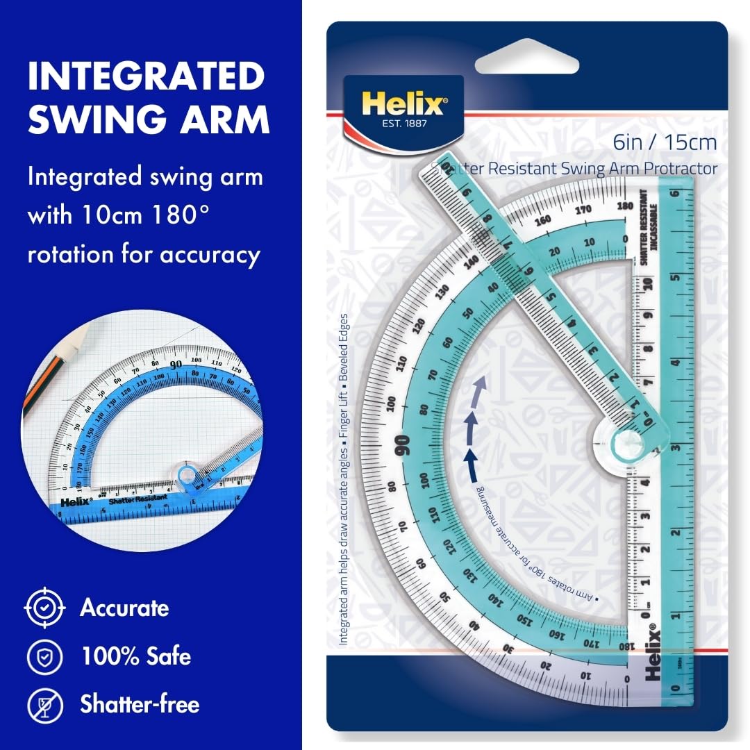 Mua Helix - Swing Arm Protractor - 180 Degree Rotation trên Amazon Mỹ ...