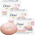Amazon.com: Dove Soap, Pink Beauty Bar 3-Pack (12 Soap Bars) – 3-in-1 Moisturizing Face, Body ...