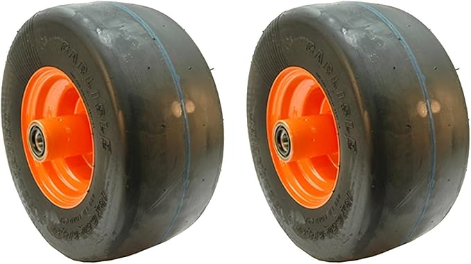 Amazon.com : MowerPartsGroup (2) Scag Flat Free Tire Assemblies 13x6.50 ...