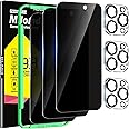 Amazon.com: Milomdoi 3 Pack Privacy Screen Protector for Apple iPhone 15 Pro Max with 3 Pack ...