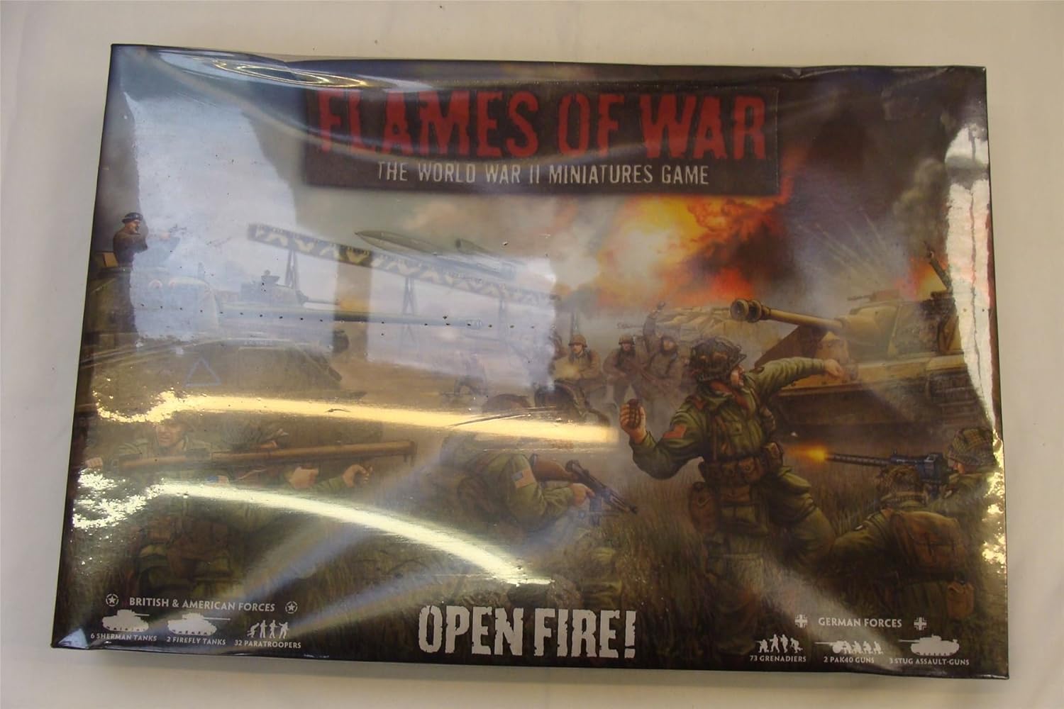 Flames of War FWBX03 Open Fire! Starter Box: Amazon.co.uk: Toys & Games