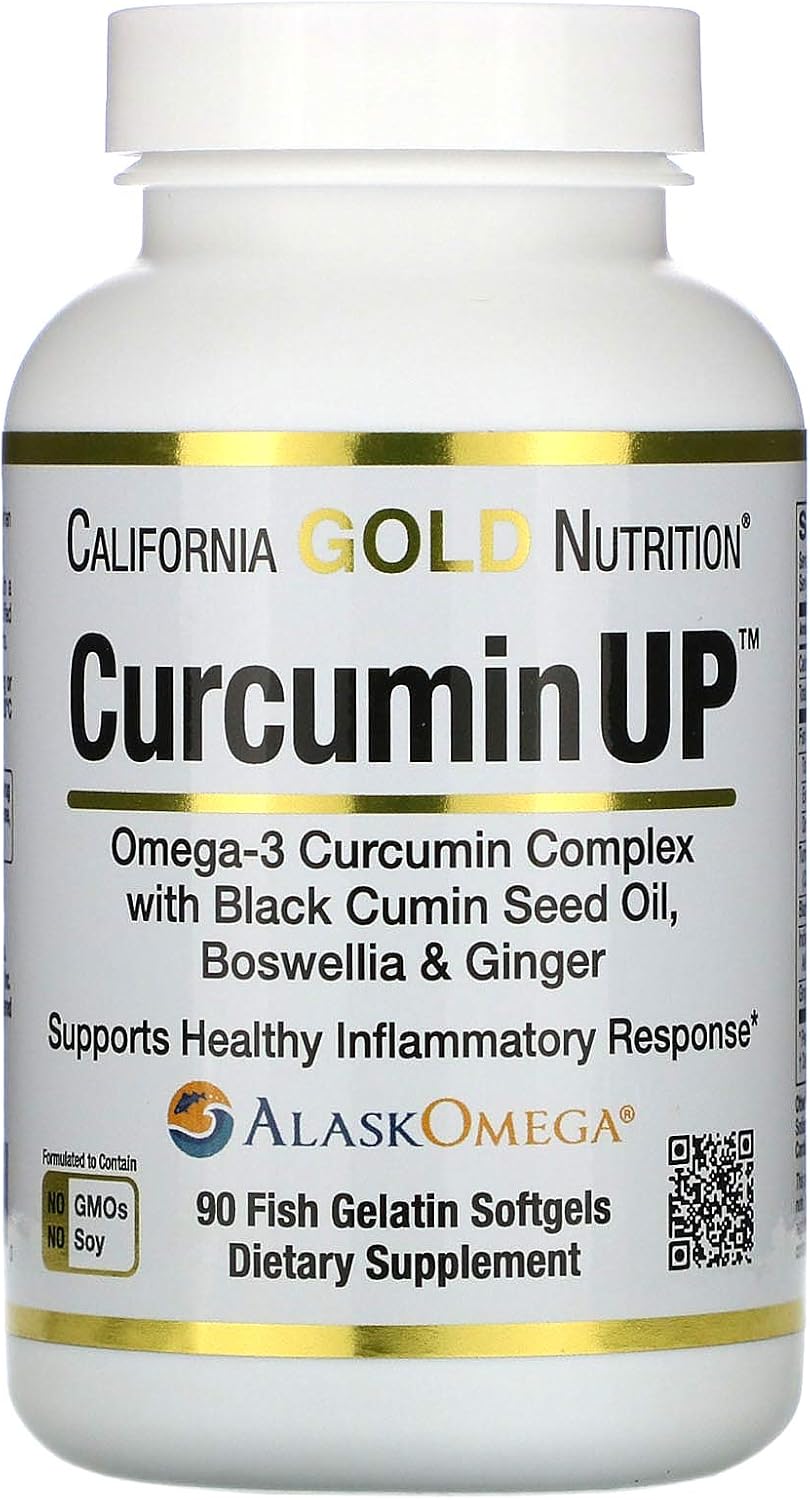 Amazon.com: California Gold Nutrition CurcuminUP, Omega-3 Curcumin ...