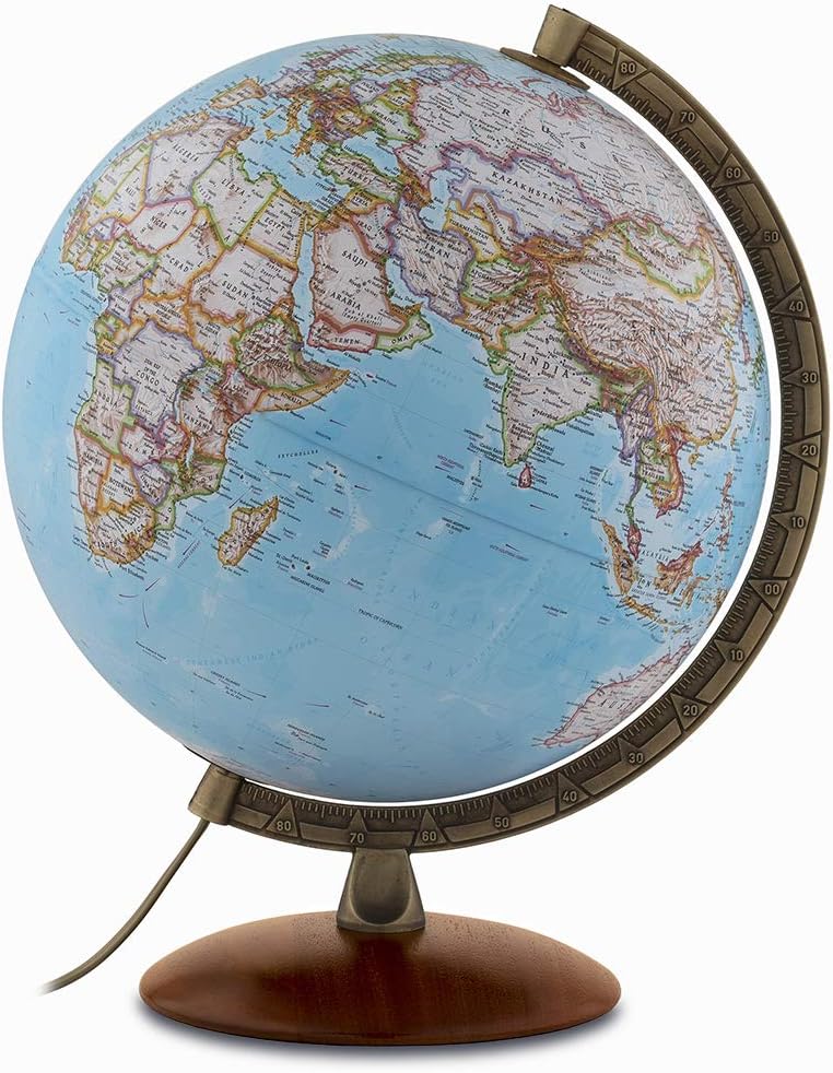 National Geographic Edge Classic Globe | Illuminated | Base in ...