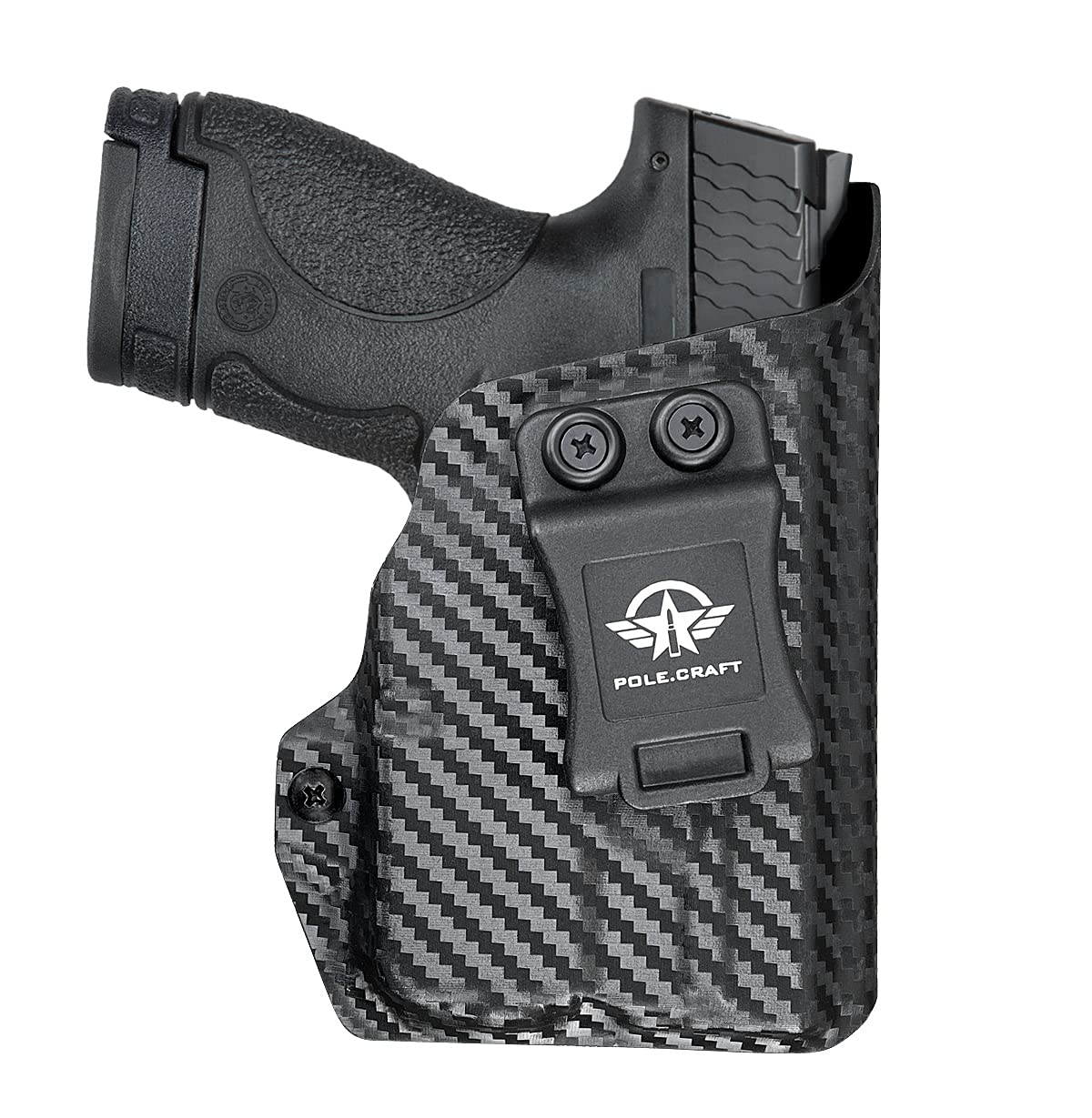 M&P Shield 40 Holster with TLR-6 Light Laser Carbon Fiber for Smith ...