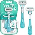 Amazon.com: Gillette Venus Extra Smooth Sensitive Disposable Razors for ...