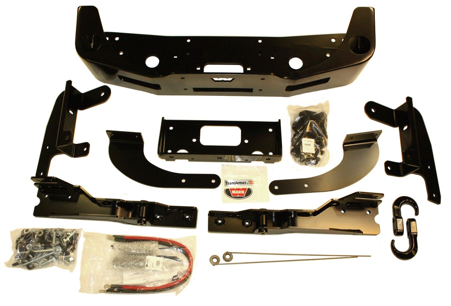Amazon.com: WARN 80975 Gen II Trans4Mer Large-Frame Winch Mount Kit ...