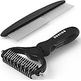 Amazon.com: Seducte Pet Grooming Brush, Double Sided Shedding Comb ...