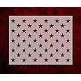 Amazon.com: 50 Stars Flag Union Star Pattern Stencil Template Reusable ...