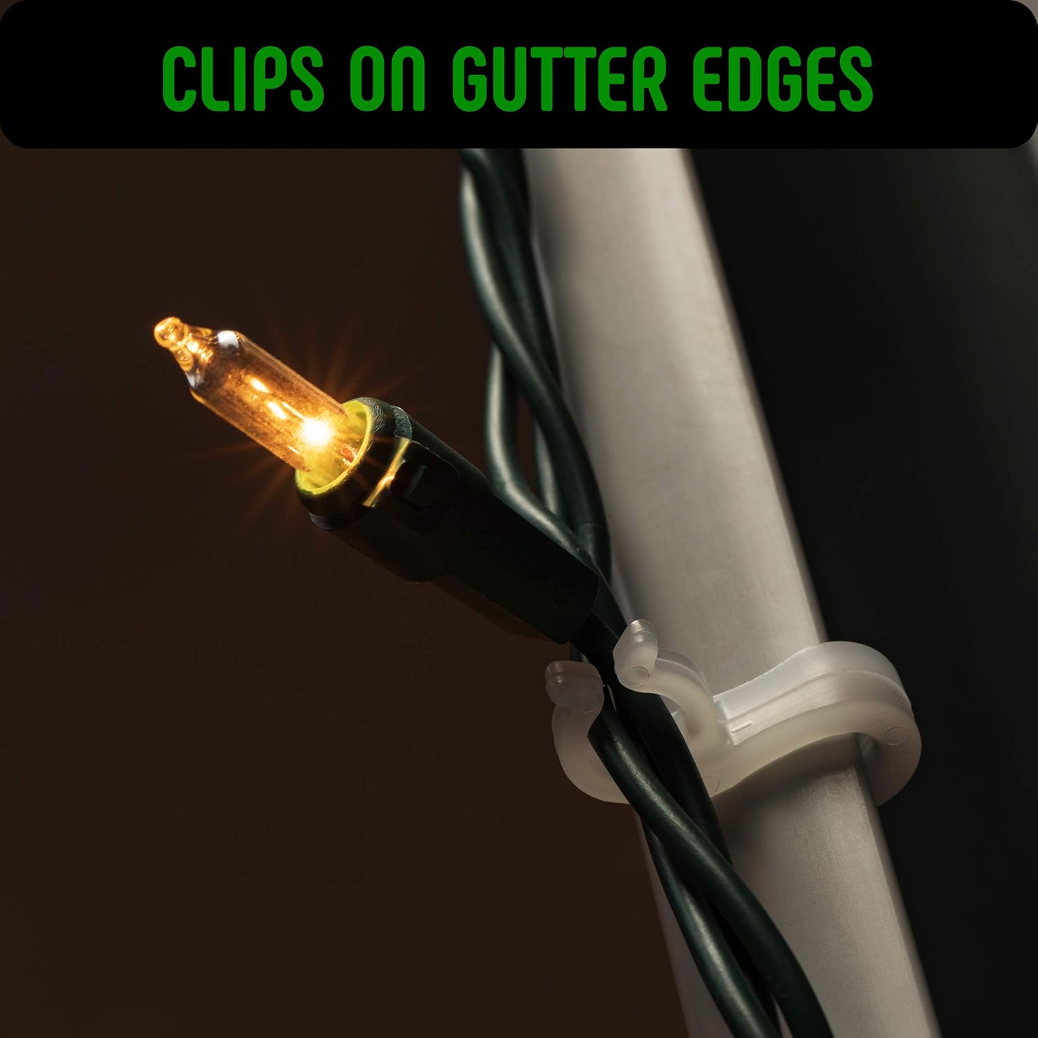 Christmas Light Clips - [Set of 400] Mini Light Clips For Christmas ...