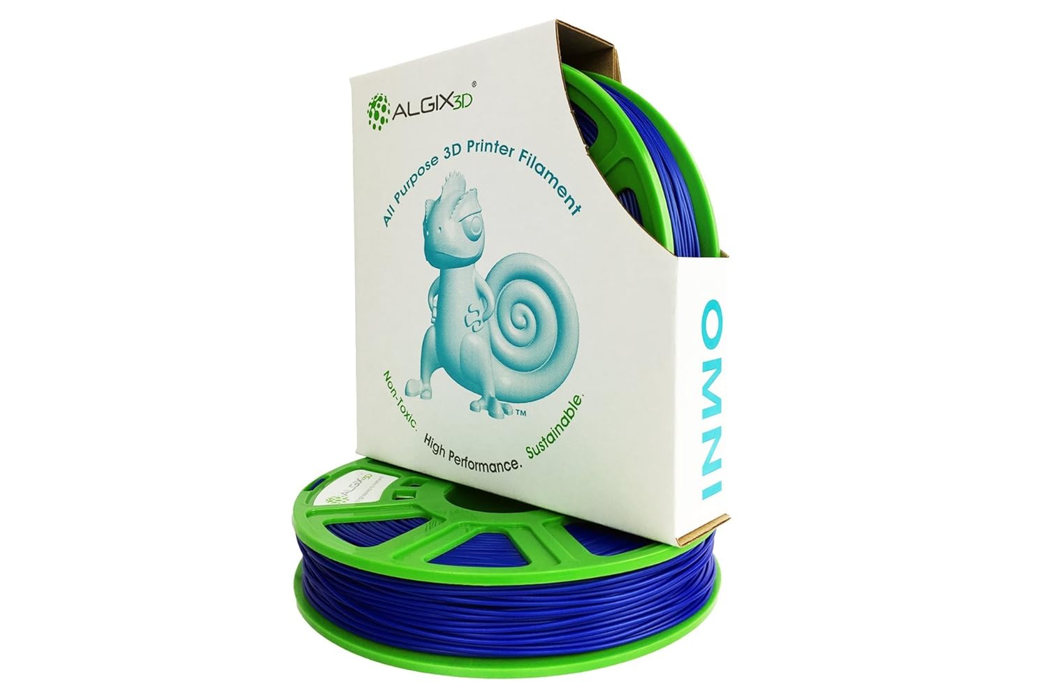 Amazon.com: 3D Printlife Omni 2.85mm, 375g Blue Algix 3D Printer ...