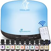 Amazon.com: Diffuserlove Essential Oil Diffuser Diffuser Cool Mist Humidifiers Aromatherapy ...