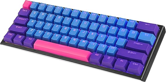 Amazon.com: BOYI 60% Mechanical Keyboard,Boyi 61 Key Mini RGB Cherry MX ...