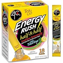 4C Energy Rush Berry Drink Mix, 18 Packet, 44% OFF