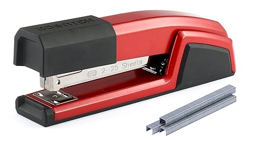 Bostitch Office Epic Metal 3 in 1 Stapler, 25 Sheet Capacity, Includes ...