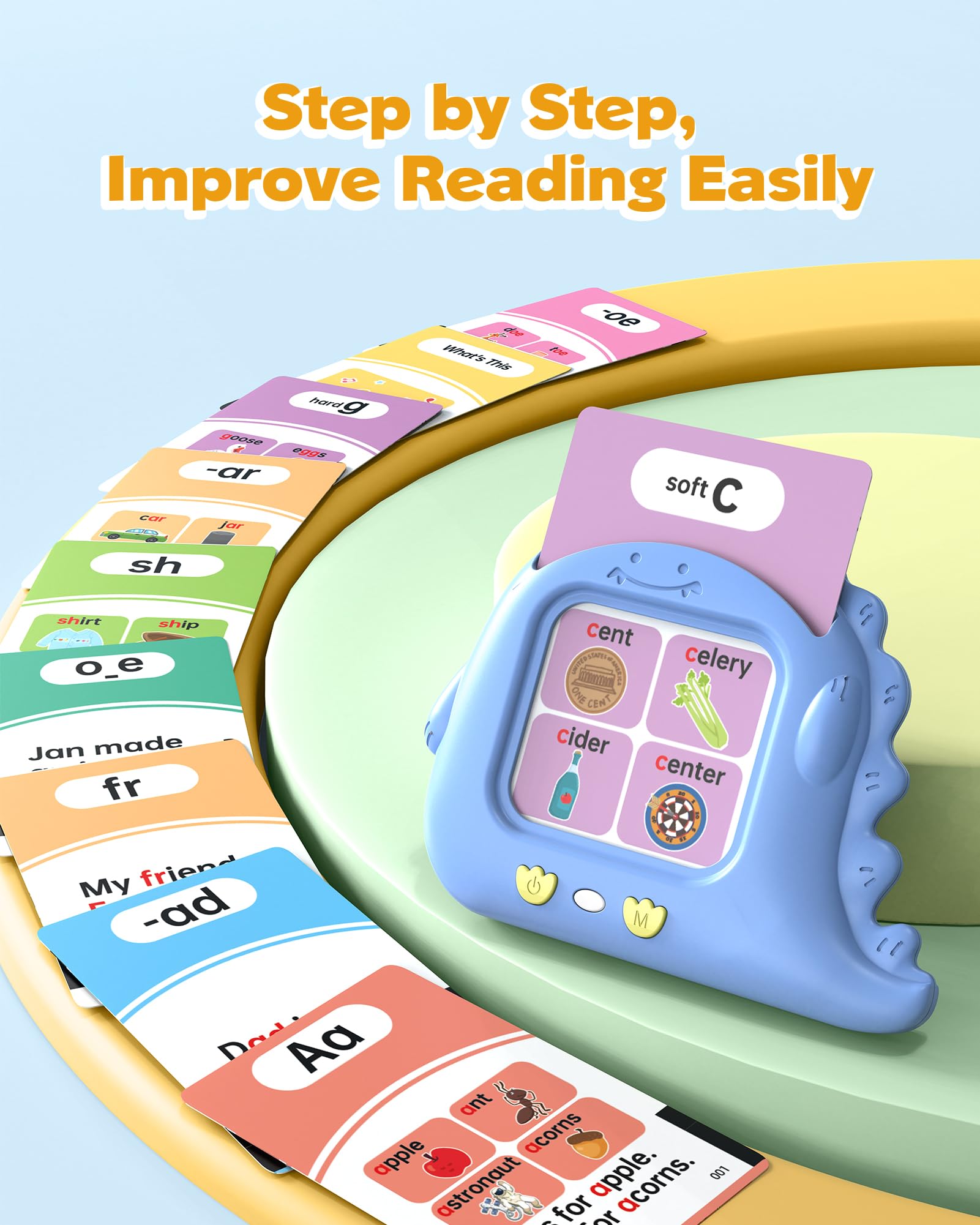 Mua Phonics Talking Flash Cards for Toddlers 3-8, Airbition Learn to ...