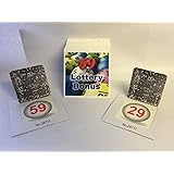1 - 59 Bonus Ball Card, Lottery Bonus Ball Fundraising Cards, A4 size ...