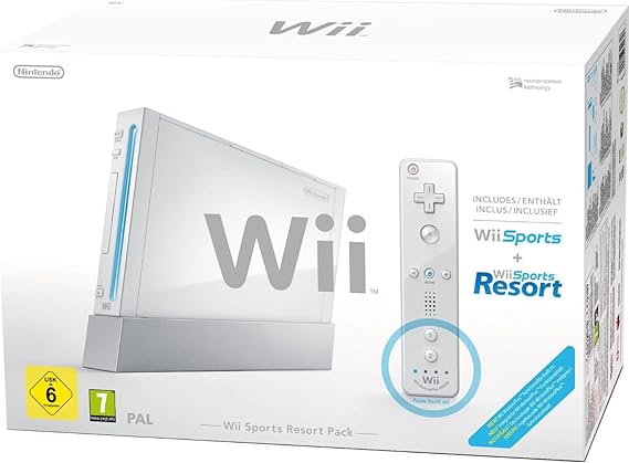 Nintendo Wii "Sports Resort Pak" - Konsole inkl. Wii Sports, Wii Sports ...